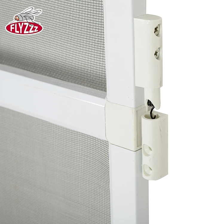Wholesale Aluminum Mosquito Net Door with Plastic Hinges
