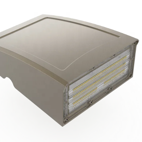 Slim Wallpack Cut Off Wall Mount Led Adjustable Downward Direct Light ...