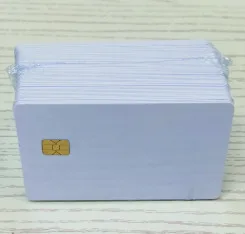 Java Smart Chip Cards J2a040 White Card With 2t/3t Magnetic Stripe ...