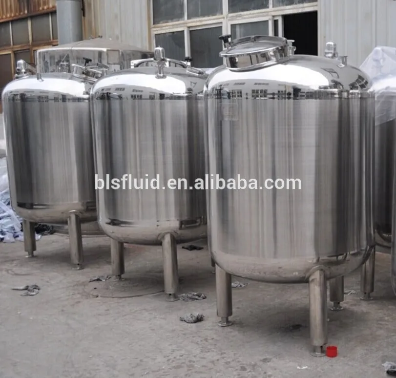 50 to 20000 Liter Stainless Steel Tanks for Edelstahl Chemie