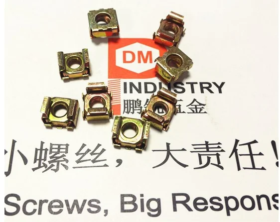 M6 Cage Nut Set - Zinc Plated Steel Nuts for General Industry ...