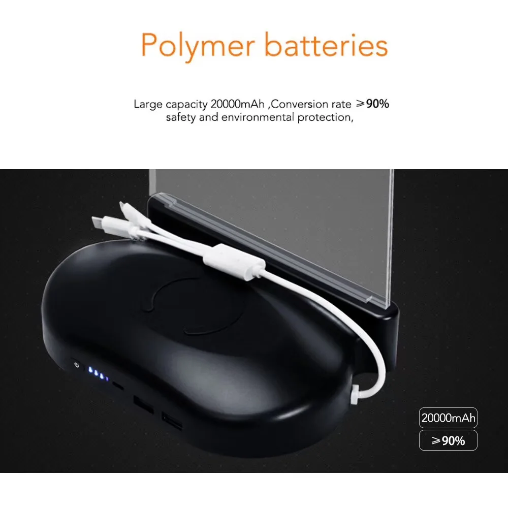 Restaurant Menu Power Bank - High Capacity & LED Display