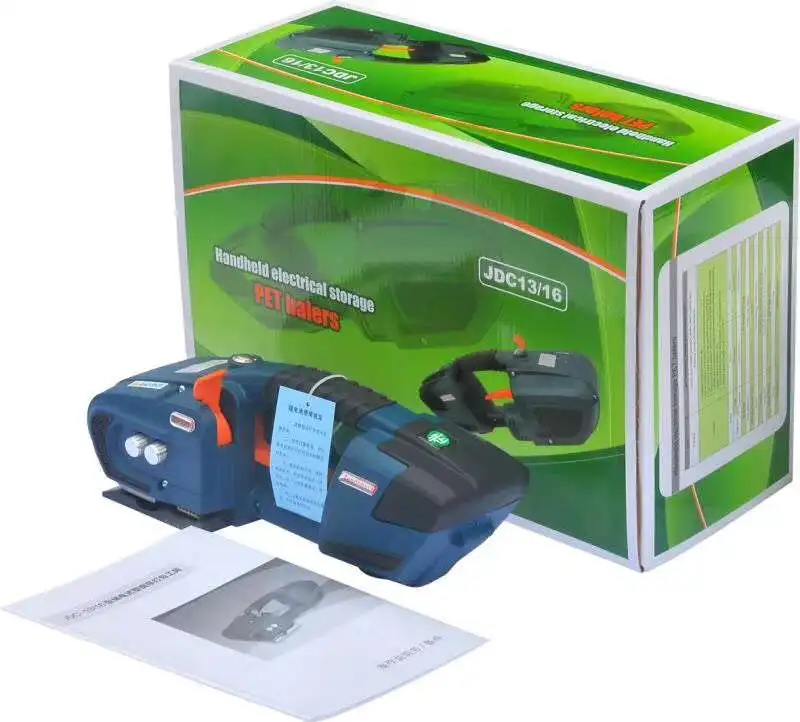 Handheld Two Battery Pp/pet Tying Tightening Baler Banding Machine ...