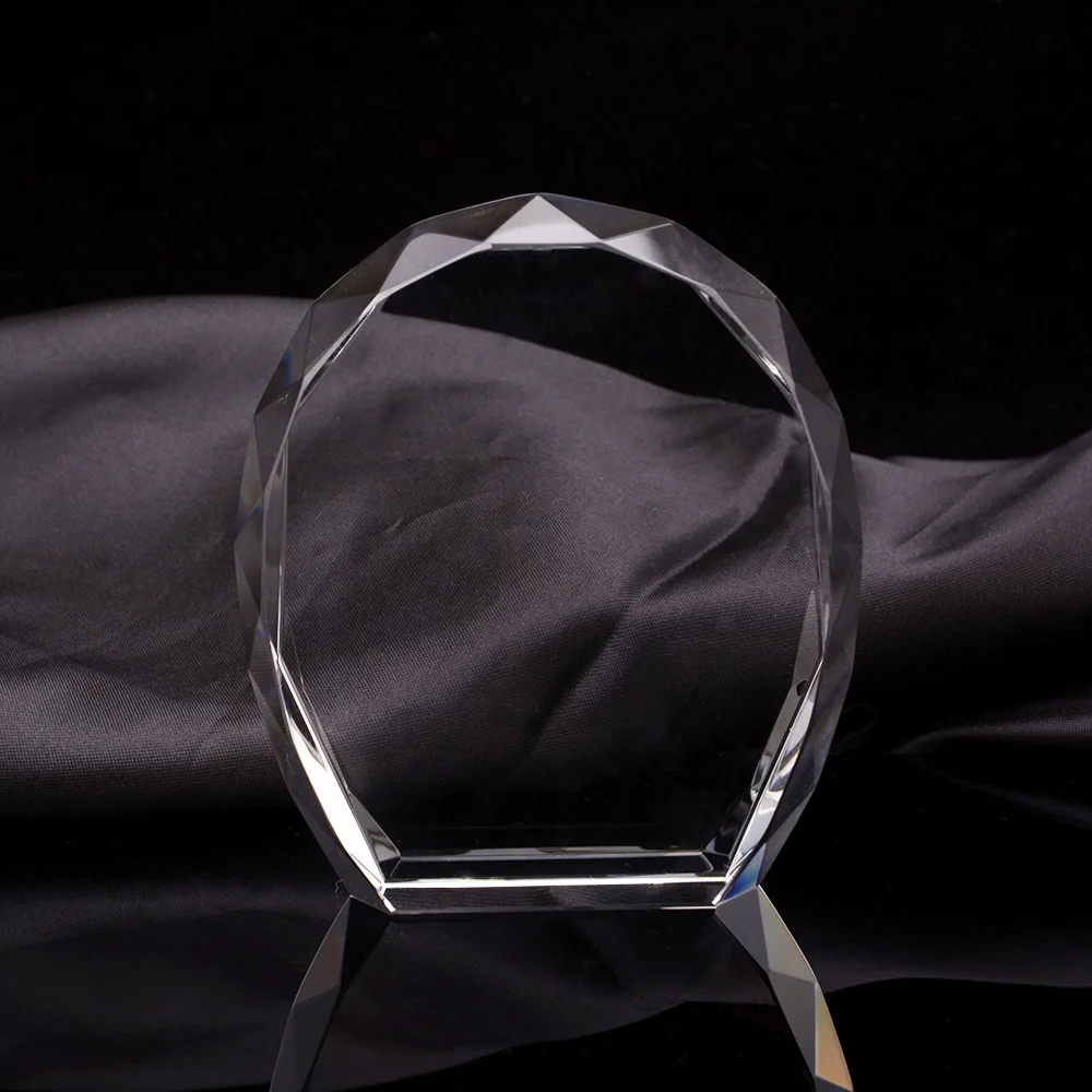 Honor Of Crystal Custom K9 Transparent Crystal Shield Shape 3d Laser ...