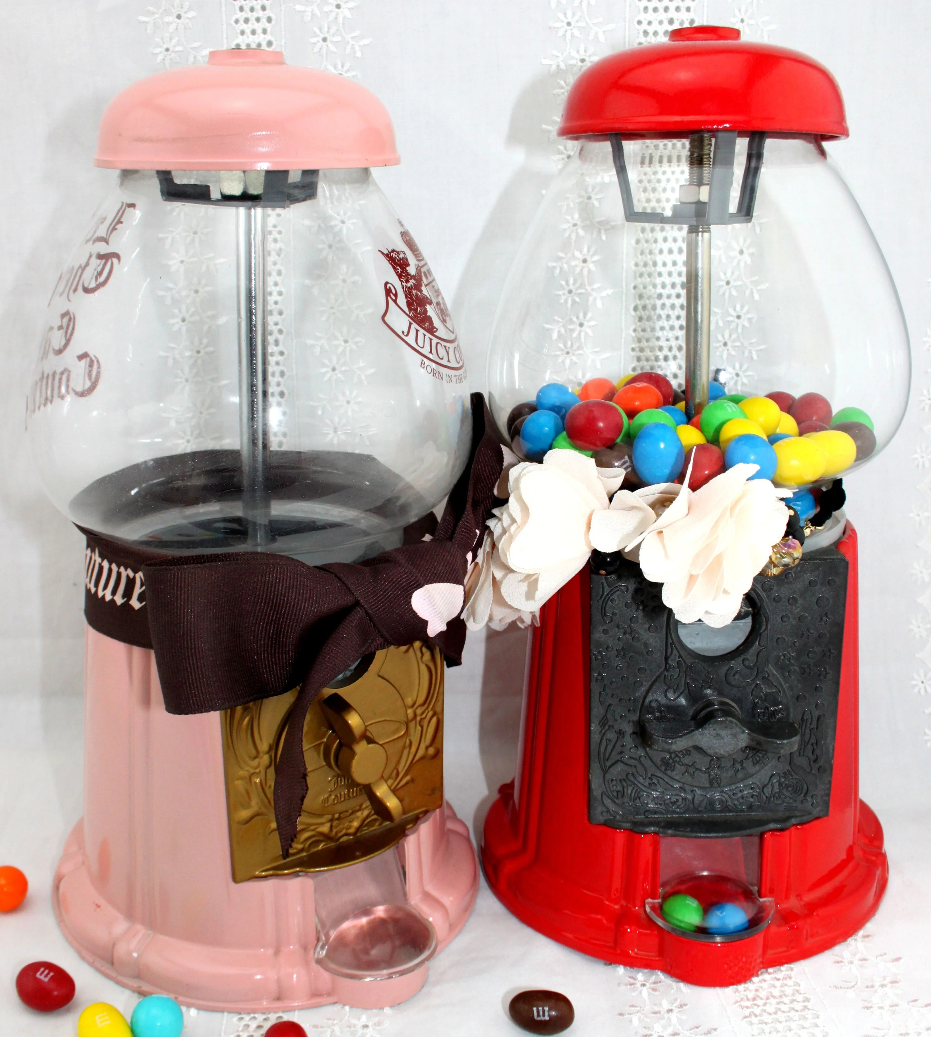Candy Dispenser Container - Gumball and Chocolate Machine