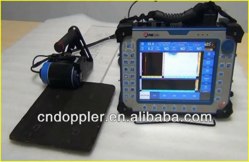 Ultrasonic Wheel Phased Array NDT Probe for Corrosion Inspection