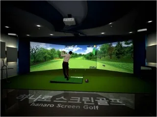Hanaro Auto Tee-Up for Golf Simulators - Premium Automatic Ball Feeder ...