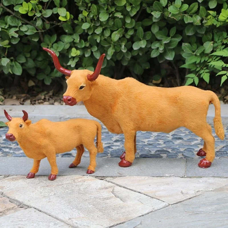 Alibaba.com: OEM Service 1:1 Large Plastic Cow Realistic Farm Animal ...