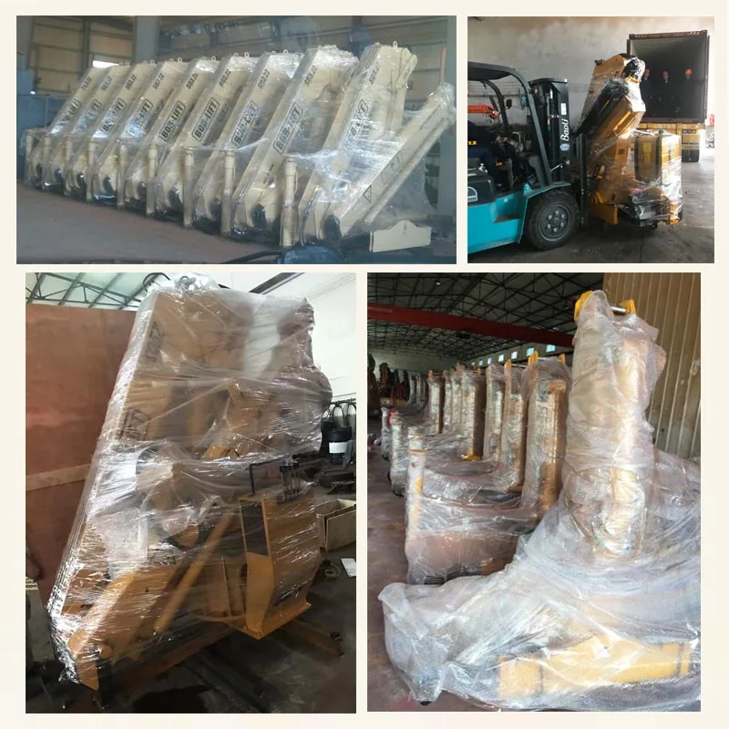 Hydraulic Arm Block Grapple Lifting Crane Truck Mounted - Buy Block ...