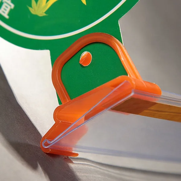 Supermarket Advertising Display Promotional Shelf Talker Clip On Rails ...