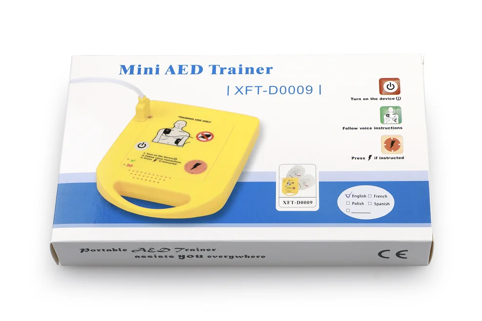 たちは Mini Aed Trainer Training Machine First Aid Train Study Device ...