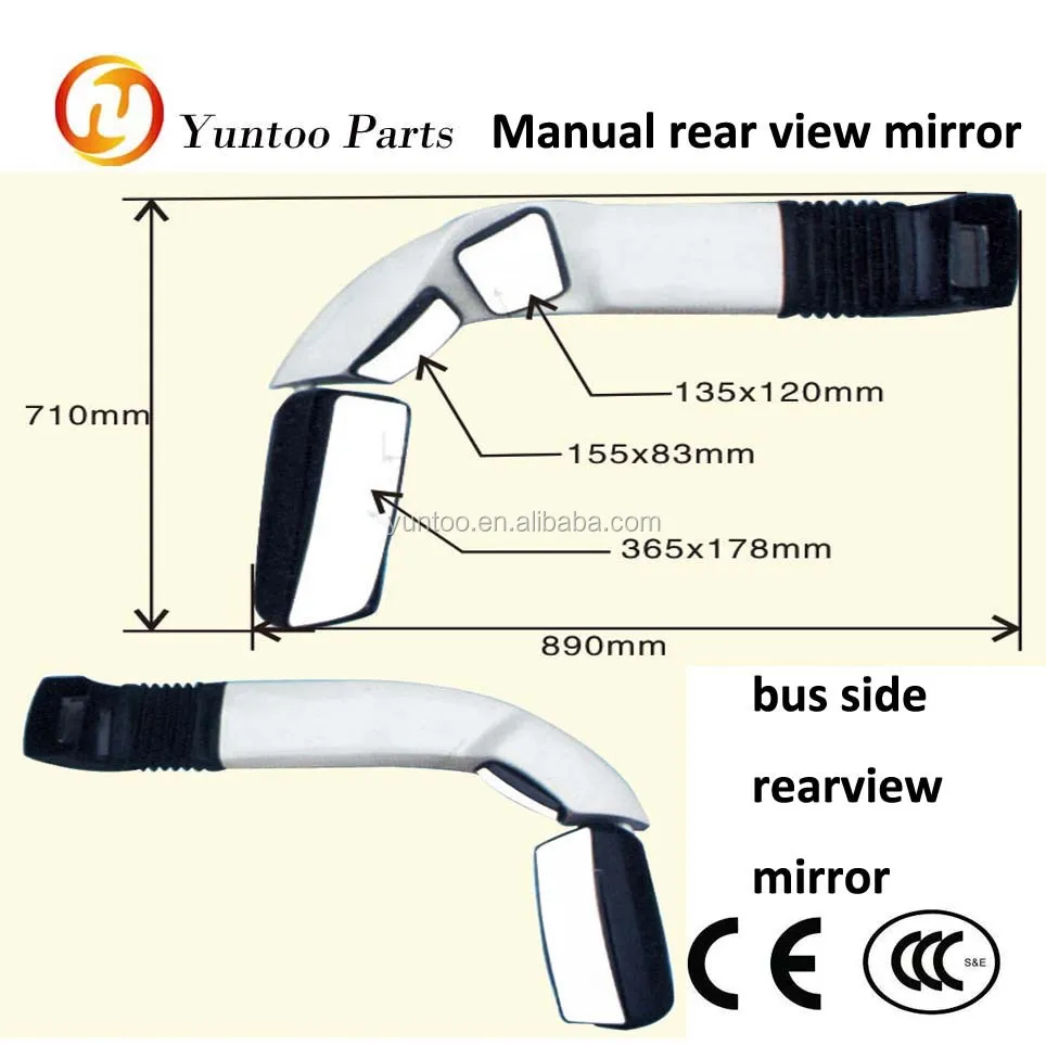 High Quality Bus Side Mirror Bus Rearview Mirror - Buy Bus Side View ...