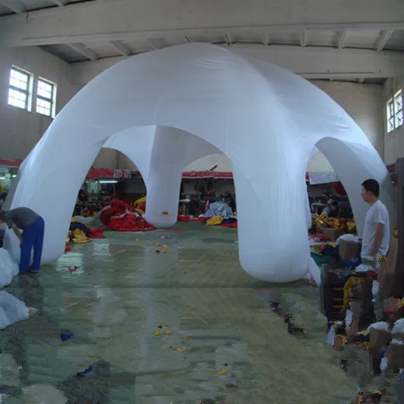 Giant Inflatable Tubular Dome With Led Light Pvc Air Tents for Events ...
