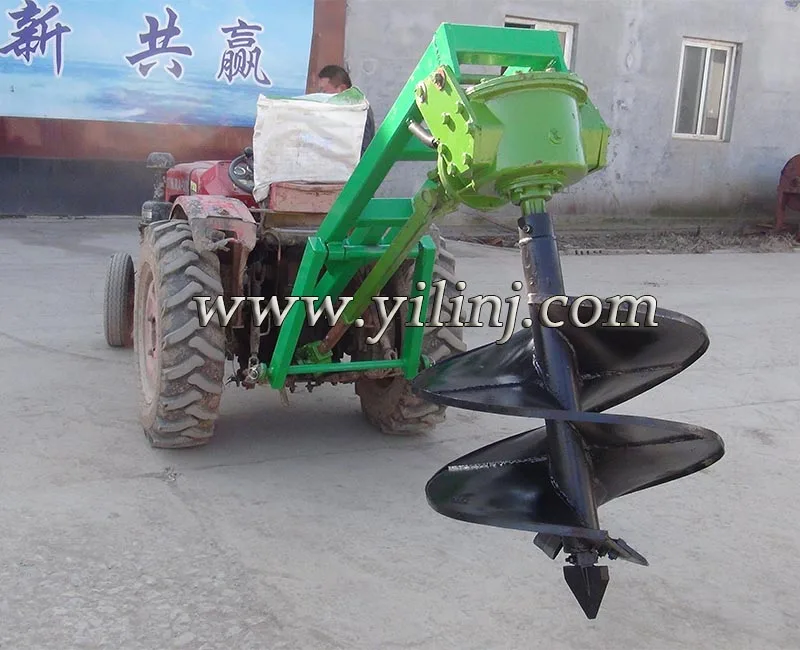 Efficient Tree Planting with Yili’s Farm Tractor Mounted Drilling Machine