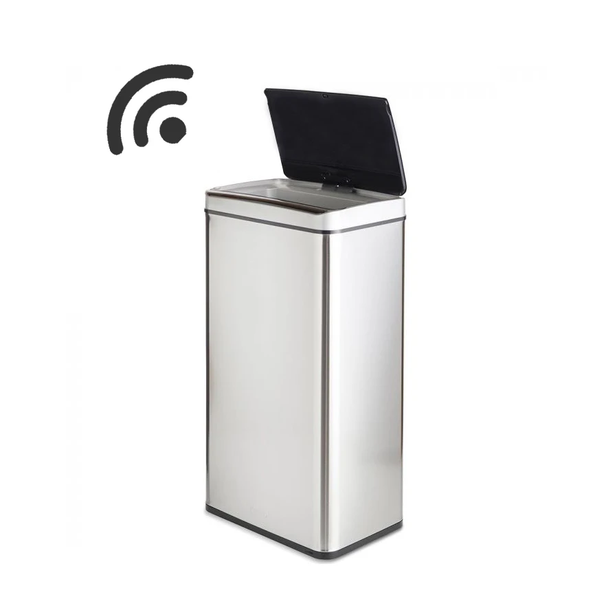 2-way Separation Sensor Wastebin - Buy Rectangular Automatic ...