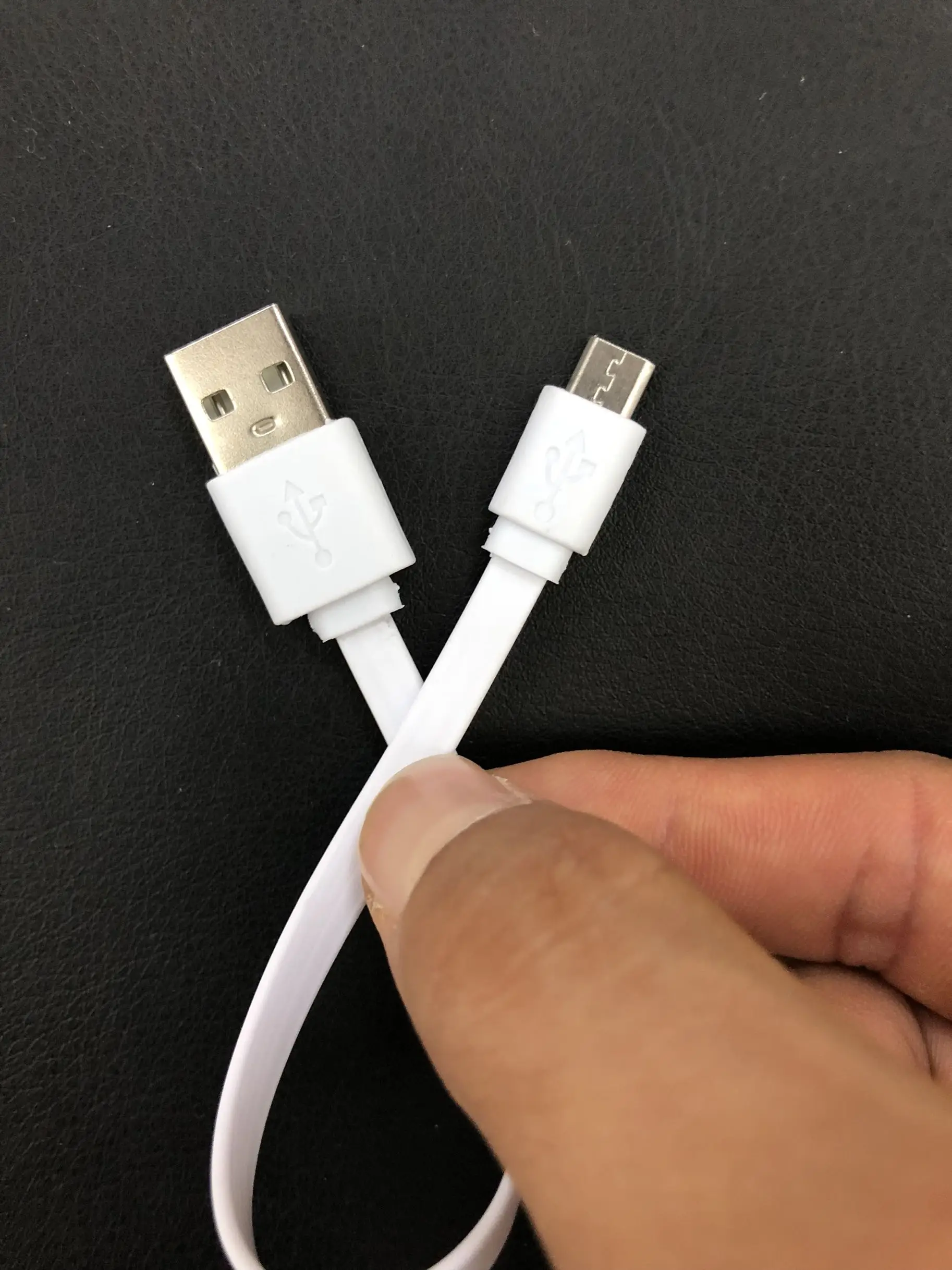 Power Bank Cable Customized 20cm Micro Usb Cable Short Flat Usb For ...