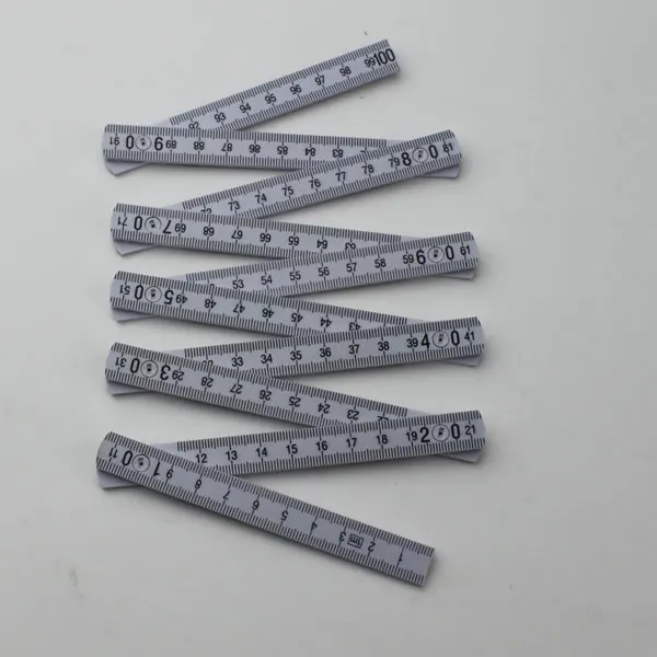 1 Meter Plastic Promotion Funny Folding Ruler - ABS & Carbon Steel