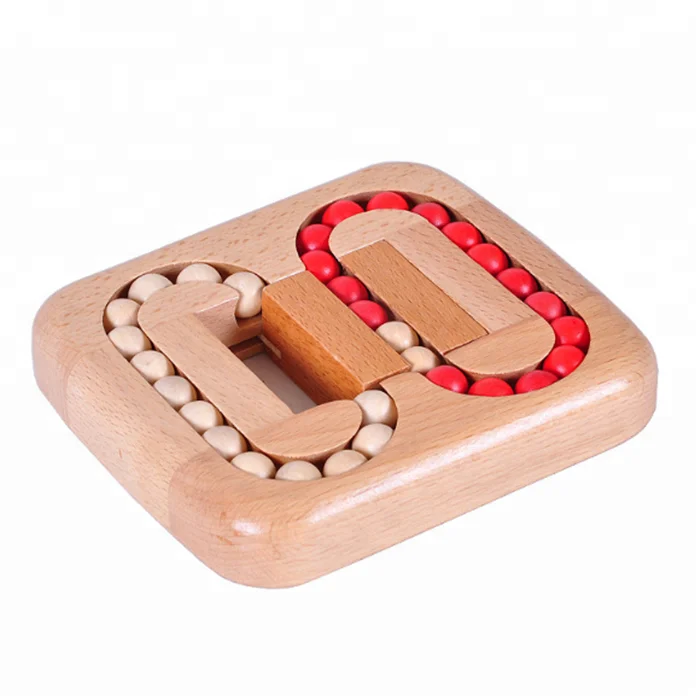 Wooden Ball Bearing Maze Game - Buy High Quality Shoe Toys,Mini Maze ...