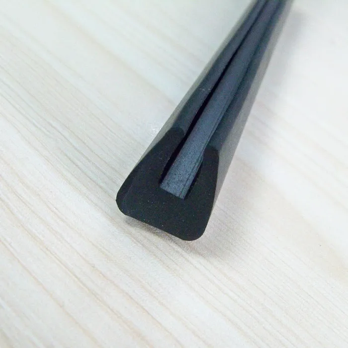 U Channel Rubber Sharp Edge Protection Strip for Metal