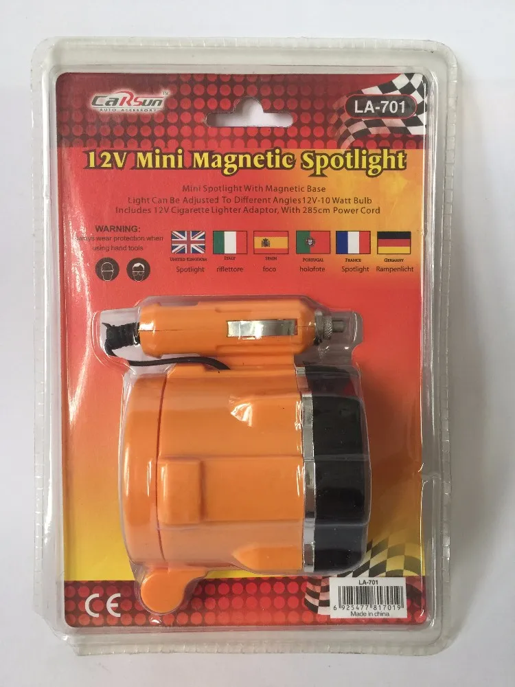 Led Spotlight 12v Magnetic Spot Light 5 Super Bright Led Strong ...