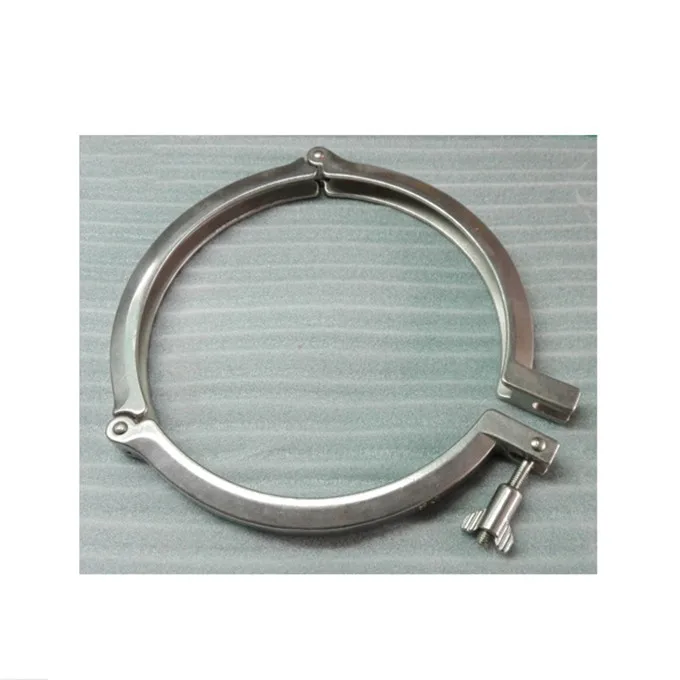 1.5" Sanitary Hose Clamps - Heavy Duty Single Pin Tri Clover Clamps