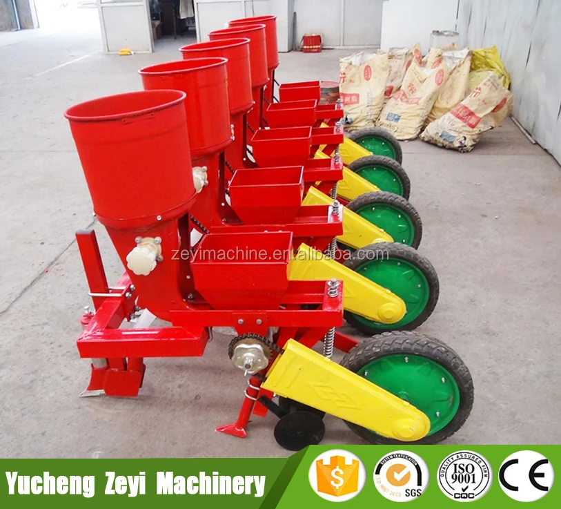 Tractor Farm Mounted 4 Rows Corn Planter - High Productivity