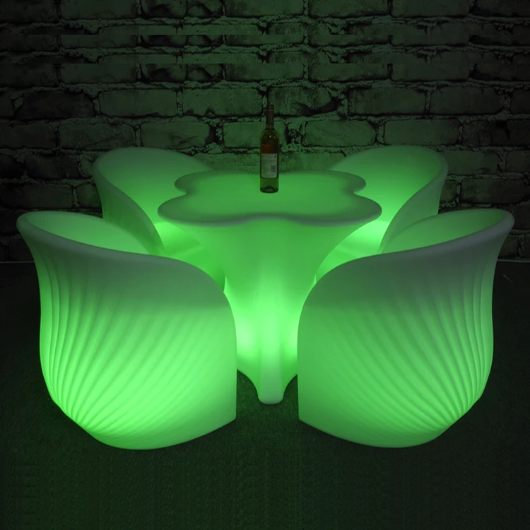 Outdoor Event LED Furniture - Wedding Glow Dining Table