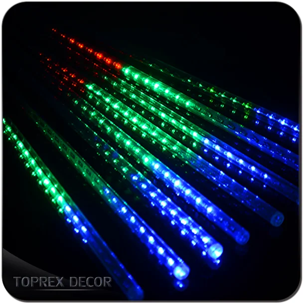 Outdoor Christmas Reindeer Rain Led Mini Snowfall Light Tubes Lighted ...