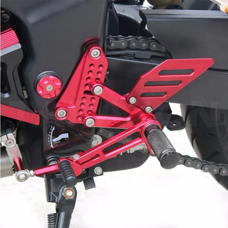 High Quality Aluminum Motorcycle Rear Sets for Bajaj Spare Parts