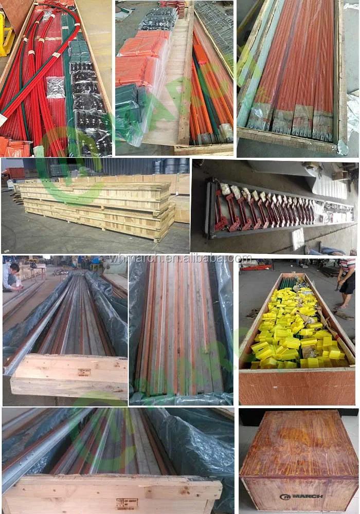 200a 315a 400a Overhead Crane Parts Conductor Rail Busbar With Current ...