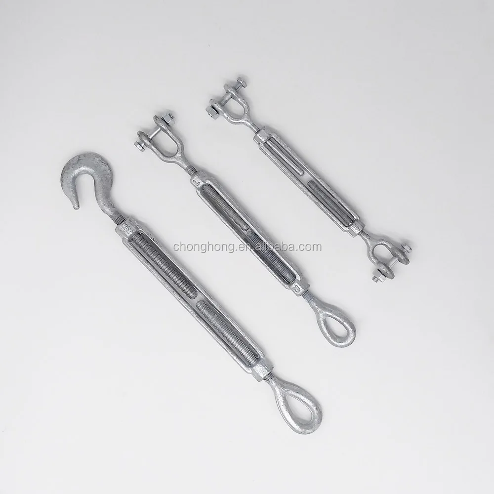 M20 Open Body Wire Rope Turnbuckle Drop Forged U.s. Type Concrete ...