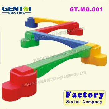 Nursery School Kids Play Educational Children Plastic Balance Beam ...