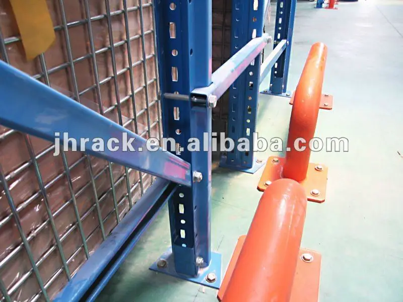 Electricity Industry Galvanized Pallet Rack Heavy Duty Uprights ...