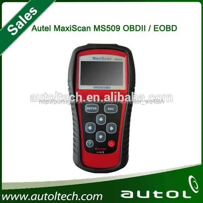 Ms509 Autel Maxiscan Autel Ms509 Scanner Leitor De Código Com Alto ...