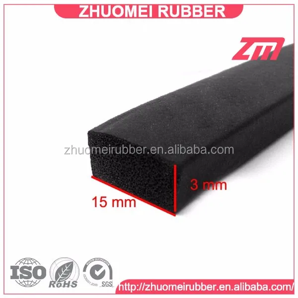 Epdm Sponge Rectangular,Foam Square Rubber Seal - Buy Epdm Sponge ...