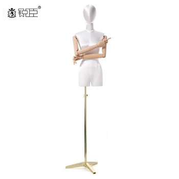 Fashion Female Mannequin Head With Shoulders Half Body Dummy - Buy ...