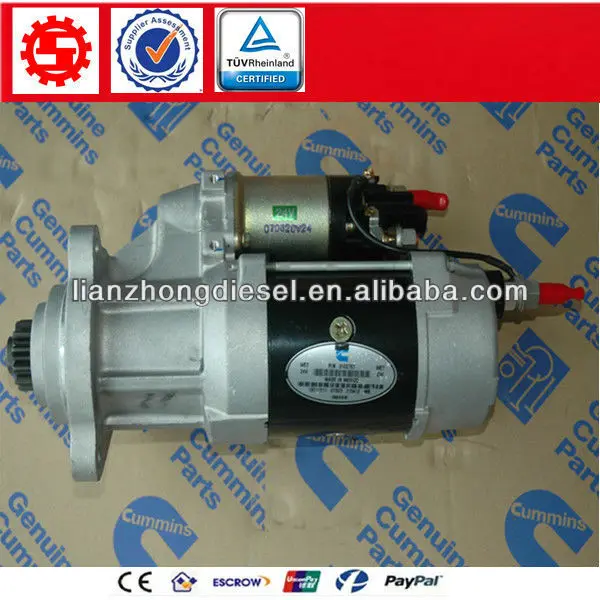 Cummins motor diesel motor de arranque QSB ISBe B5.9-3102767| Alibaba.com