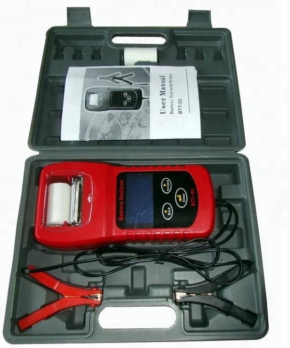 Auto Battery Tester with Print BTT-03 - Reliable & Efficient