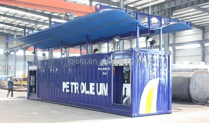 40 Feet Mobile Fuel Station/portable Petrol Station/container Fuel ...