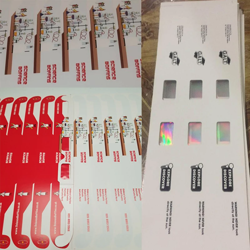 Custom Printed 3D Cardboard Diffraction Glasses Factory Firework Paper ...