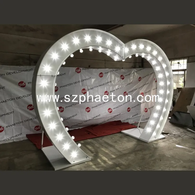 Decorative Heart Shape Arch For Wedding - Buy Heart Arch,Decorative ...
