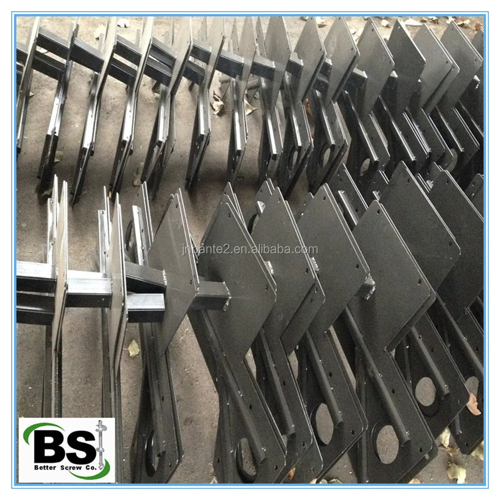 Galvanized,Powder Coating Agricultural Field Square Sign Post With Pre ...