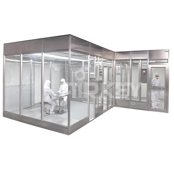 Hvac System Modular Clean Room For Laboratory/electronics/food Beverage ...