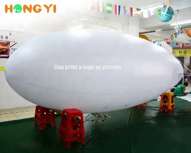 Custom Advertising Helium Blimp Balloon Remote Control Zeppelin Airship ...