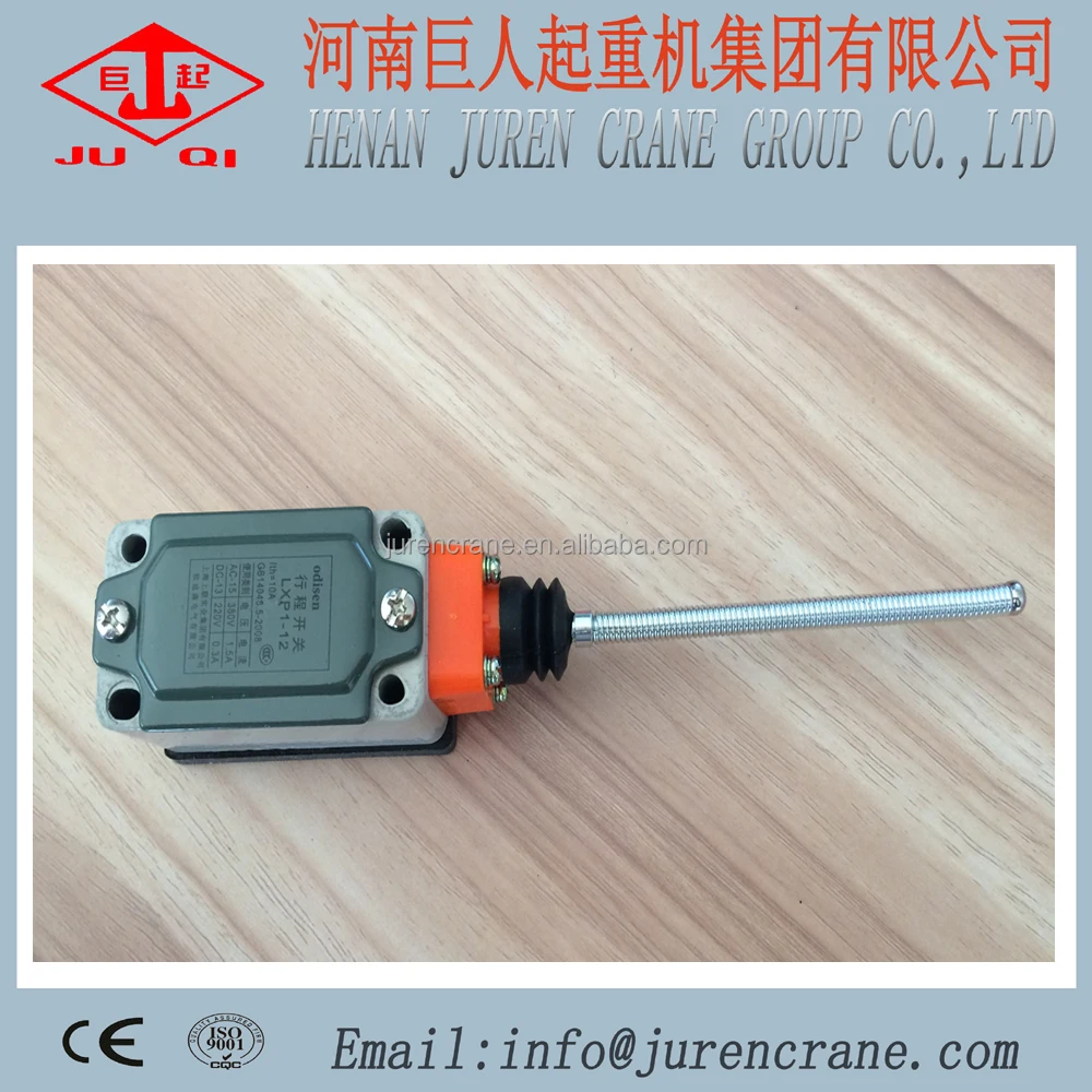 Anti Collision Or Travel Limit Switch -20~+60 Iso9001 Mechanical Type 380v Ip65 Crane Travel ...