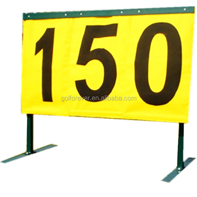Golf Distance Signs for Driving Ranges - Precise & Durable