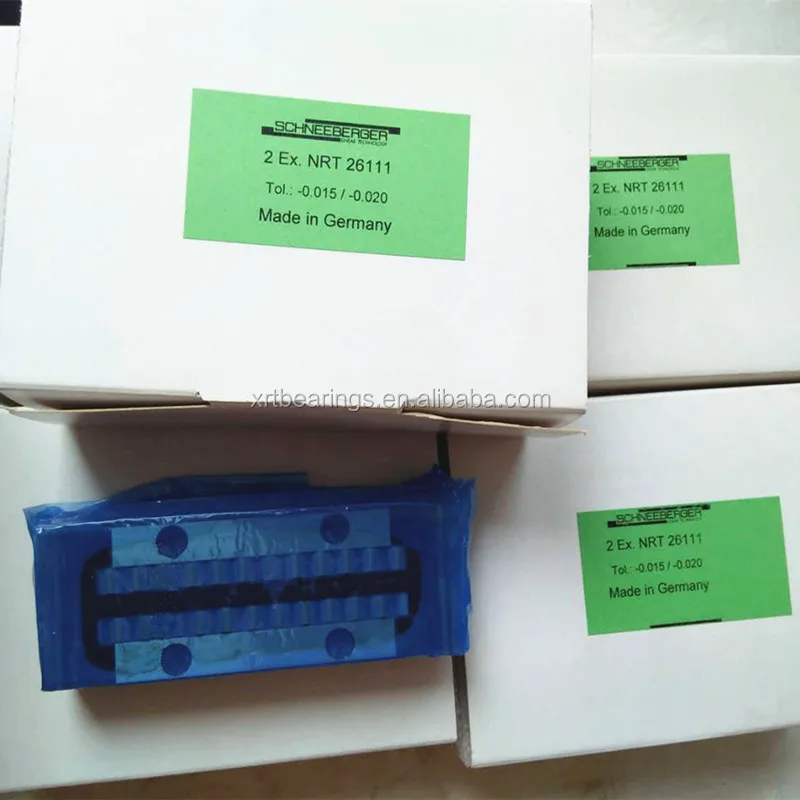Schneeberger Linear Recirculating Roller Bearing Unit NRT26111