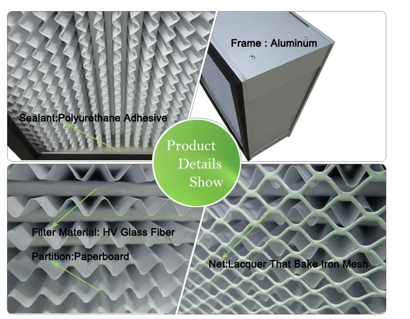 HVAC High Efficiency Particulate Air Hepa Filter H13