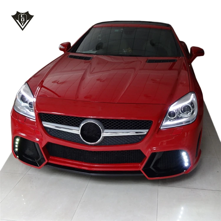 Body kit for SLK 2012-2014y SLK R172 wd style body kit fiberglass SLK ...