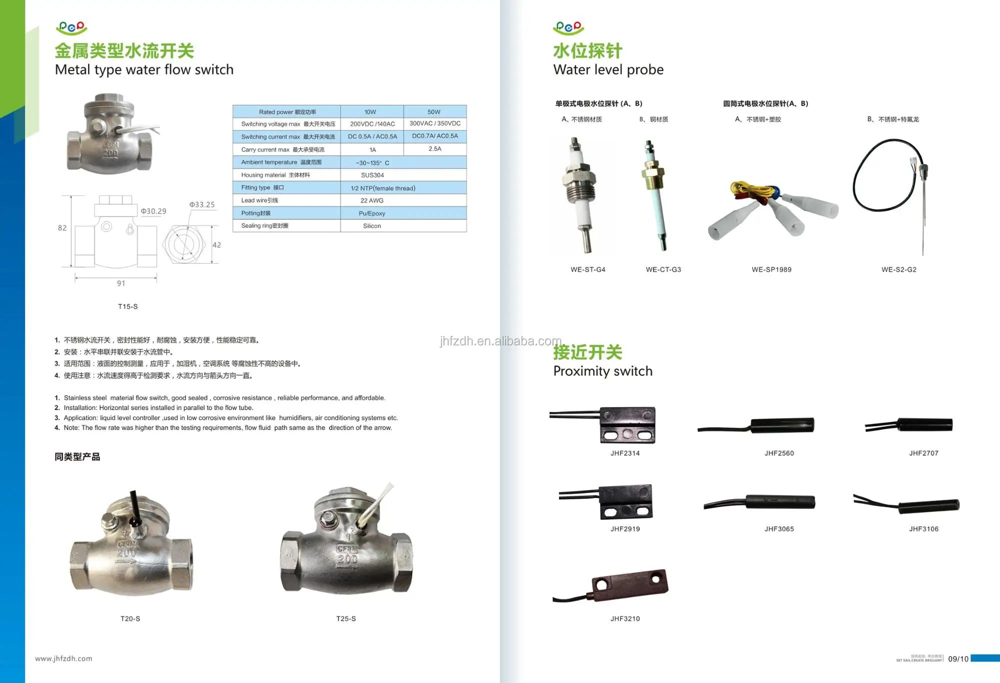 Water Heater Flow Switch - Reliable & Stable Performance